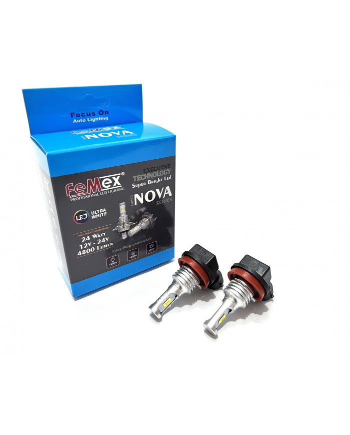 FEMEX Nova Csp 3570 H8-11 Buz Mavi Led Xenon Led Headlight